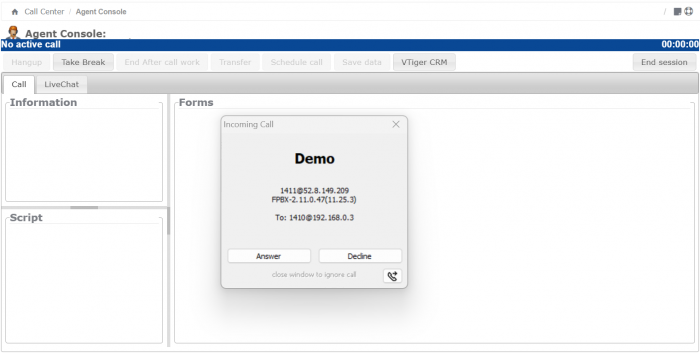 Agent Quick Start - Call Manager Support