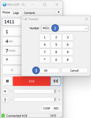 Transferring Calls - Call Manager Support